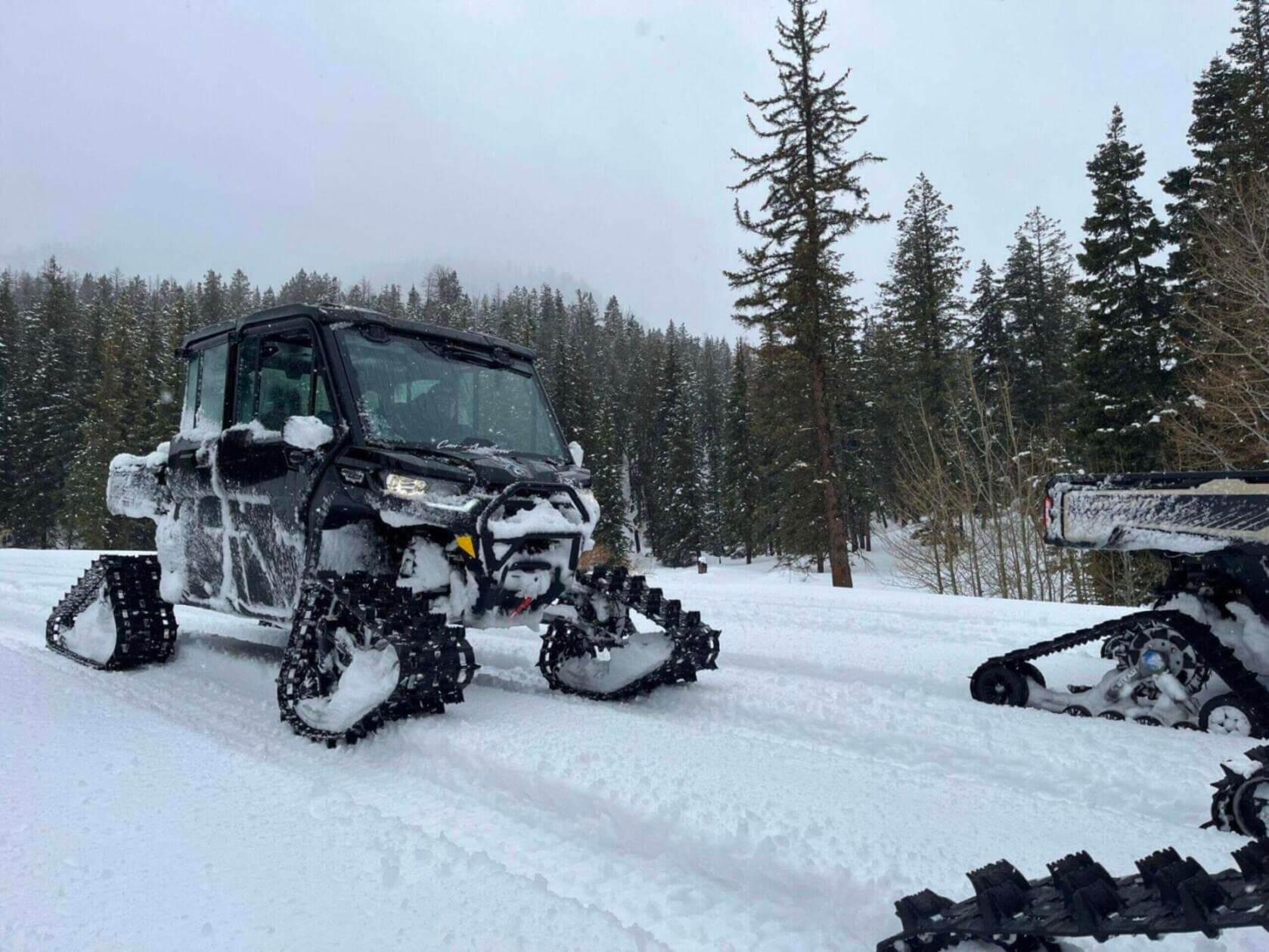 Arapeen Winter Tracked UTV Ride | My Local Utah